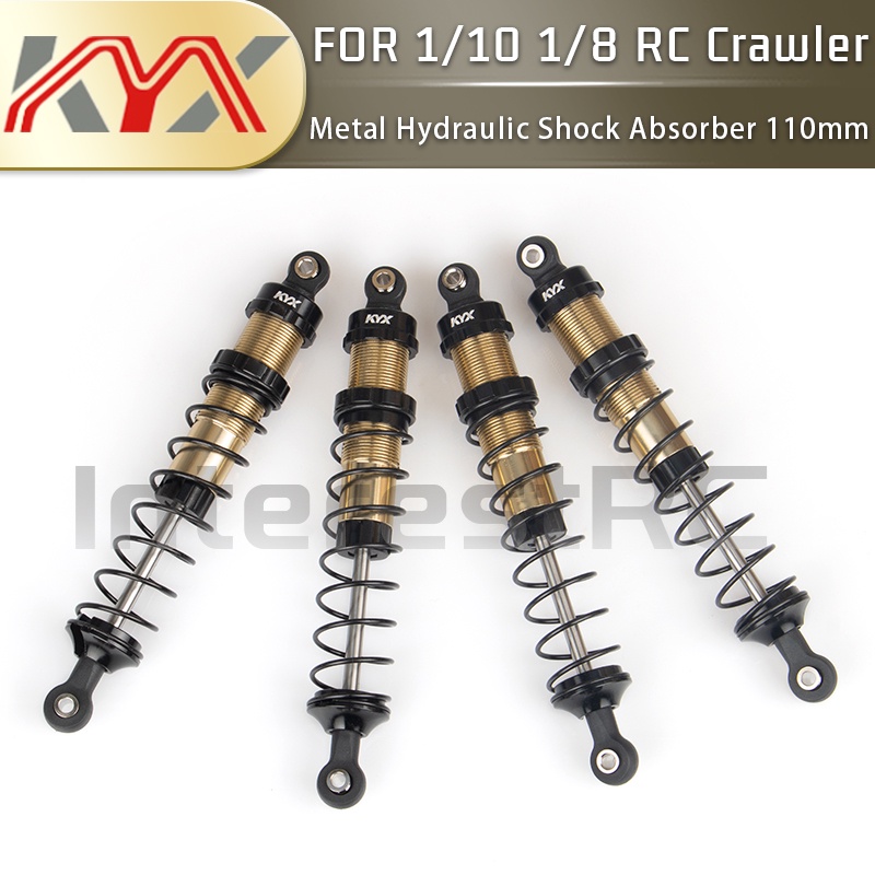 KYX 2PCS Metal hydraulic shock absorber 110mm for 1/10 1/8 RC Remote ...