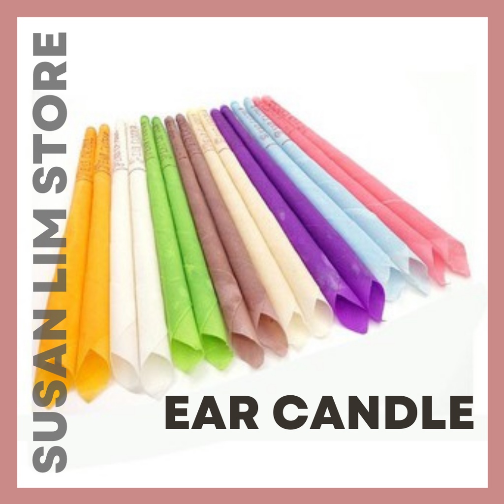 SLS Natural Ear Wax Candle Therapeutic Hygienic Safe Ear Cleaning Tool ...