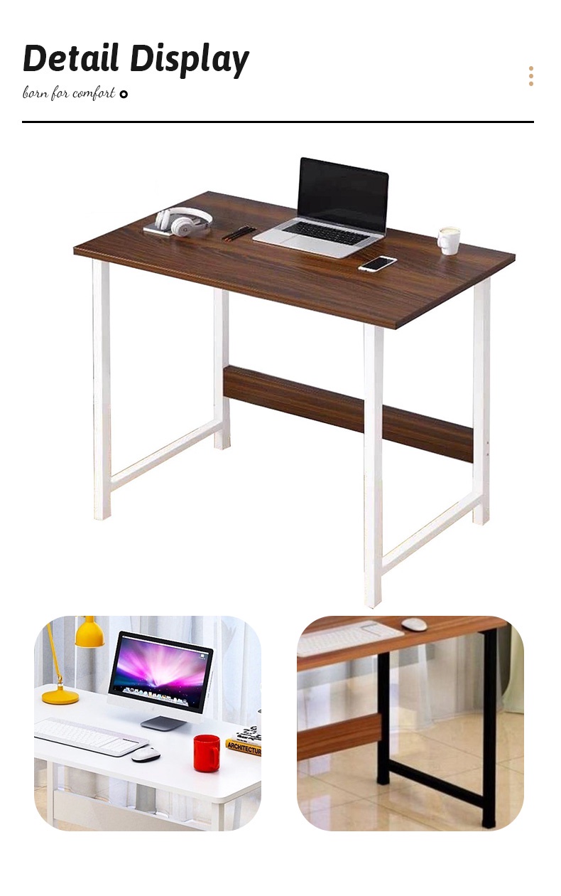High quality modern minimalist computer desk solid wood study home ...