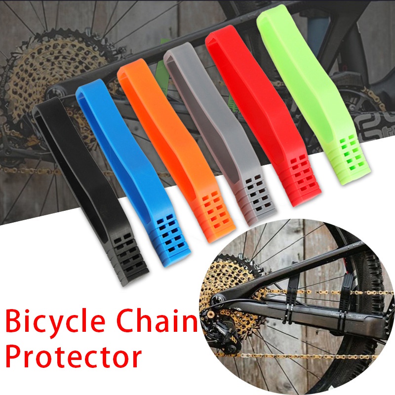 ENLEE Bicycle Chain Guard Mountain Bike Road Bike Chain Protector Anti-scratch and anti-bump ...