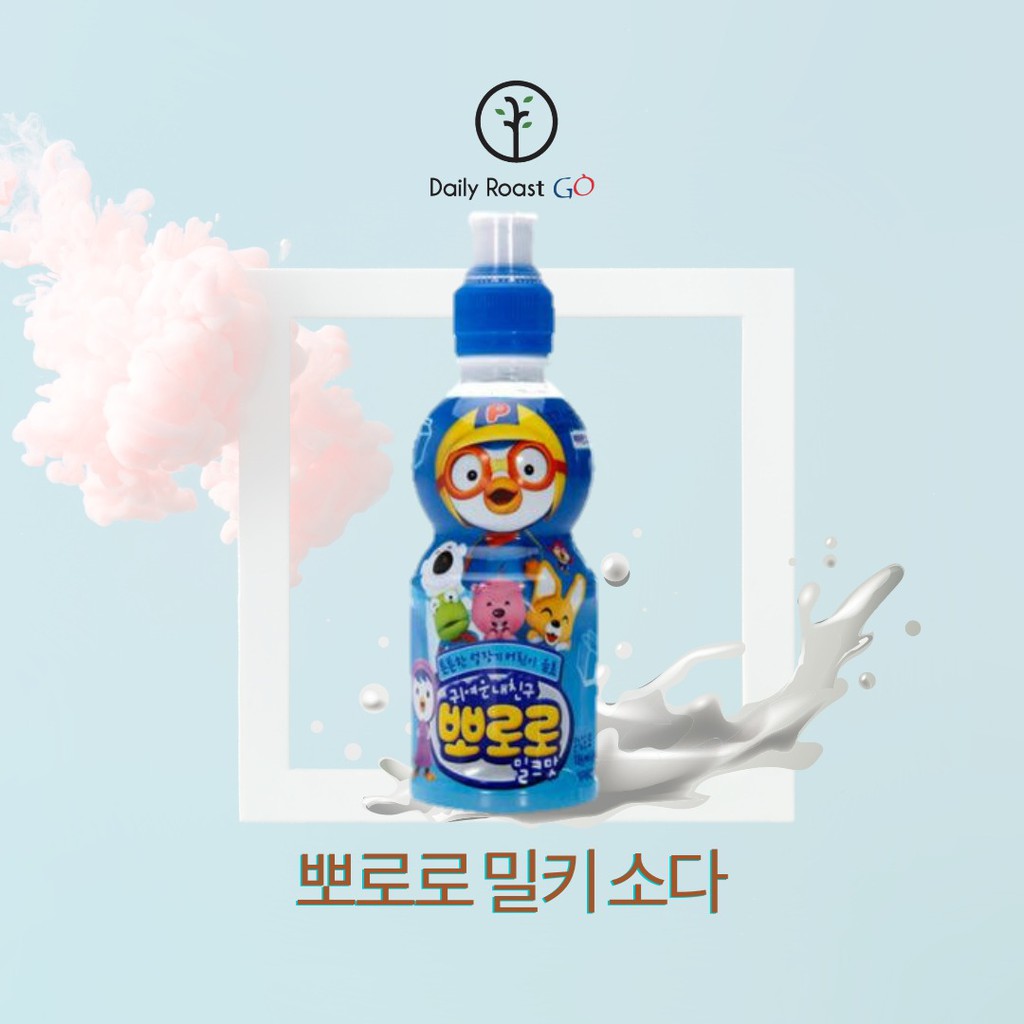Pororo Milky Soda / Milk Soda 235ml | Shopee Philippines