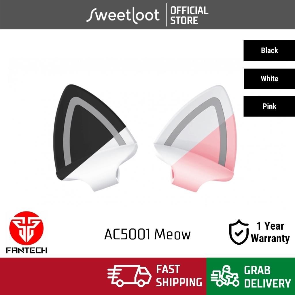 Fantech AC5001 Meow Kitty Ears Add-on for Headset / Headphone Cat Ears ...