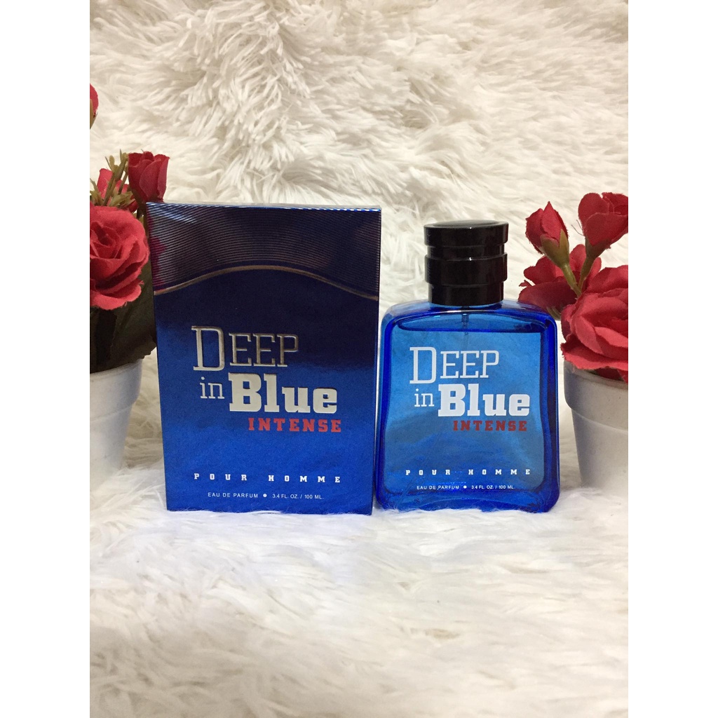 DEEP IN BLUE INTENSE FRAGRANCE PERFUME SPRAY 100 ML | Shopee Philippines