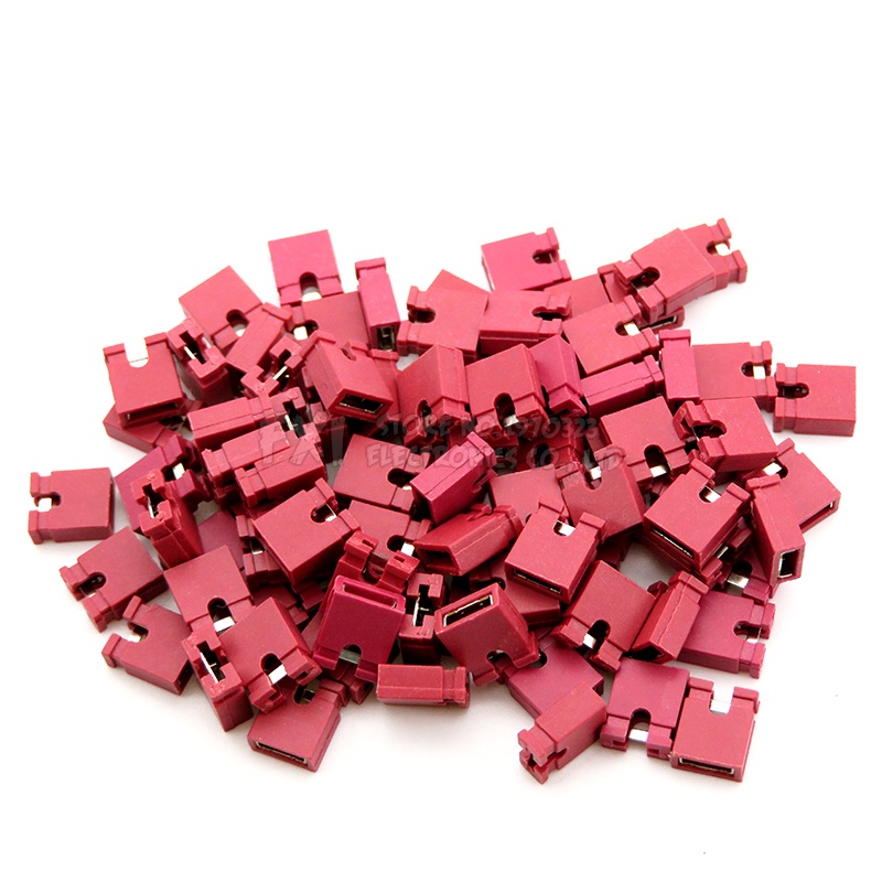 100PCS Pitch 2.4mm Pin Header jumper shorted cap & Headers & Wire ...