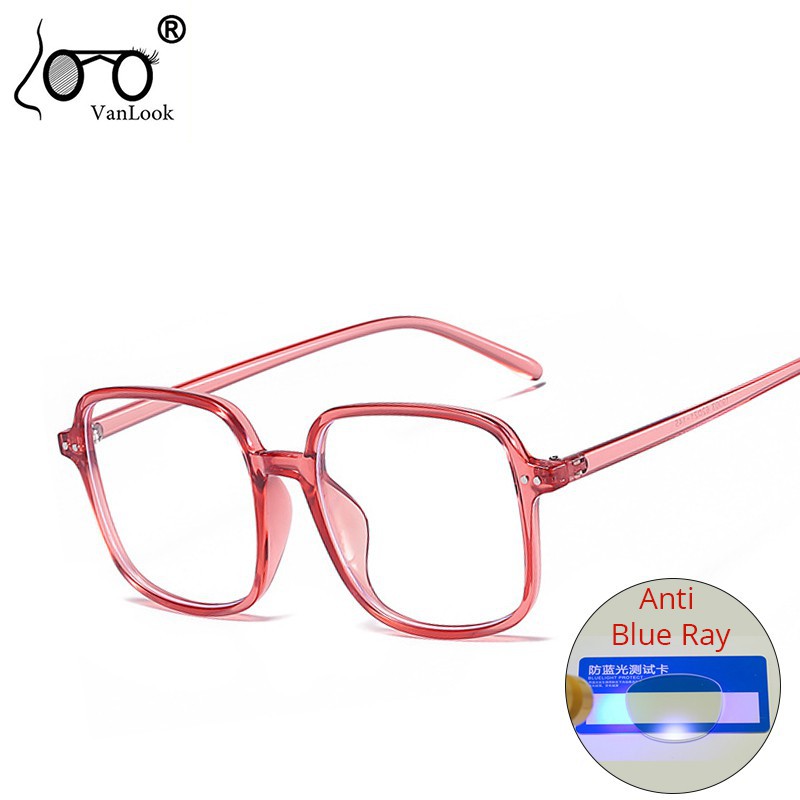 VANLOOK Anti Blue Ray Transparent Spectacles Women Eyeglass Frame Men ...