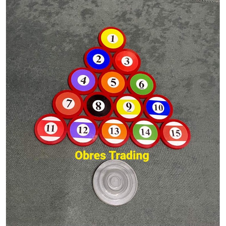 Pool Pitsa 15 Straight Ball by Obres Trading | Shopee Philippines