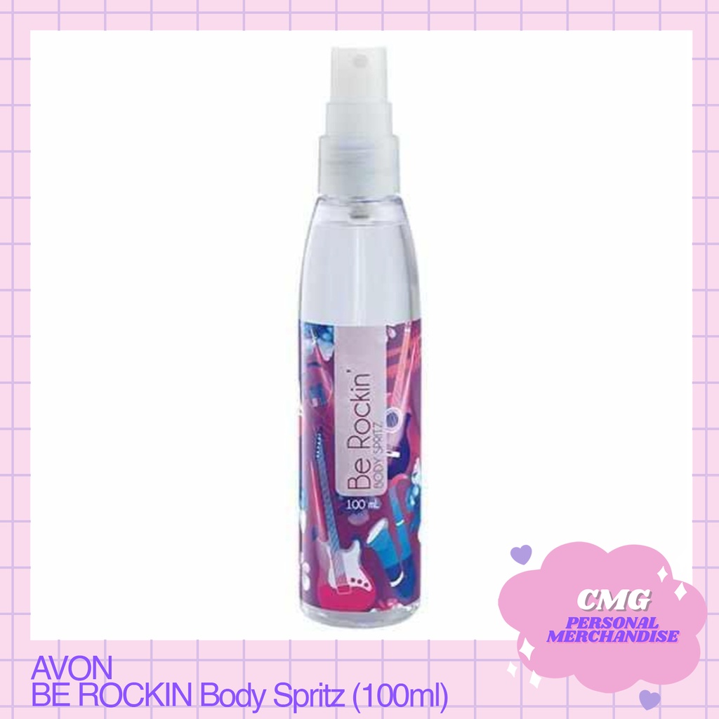 AVON BE BODY Spritzes (100ml) | Shopee Philippines
