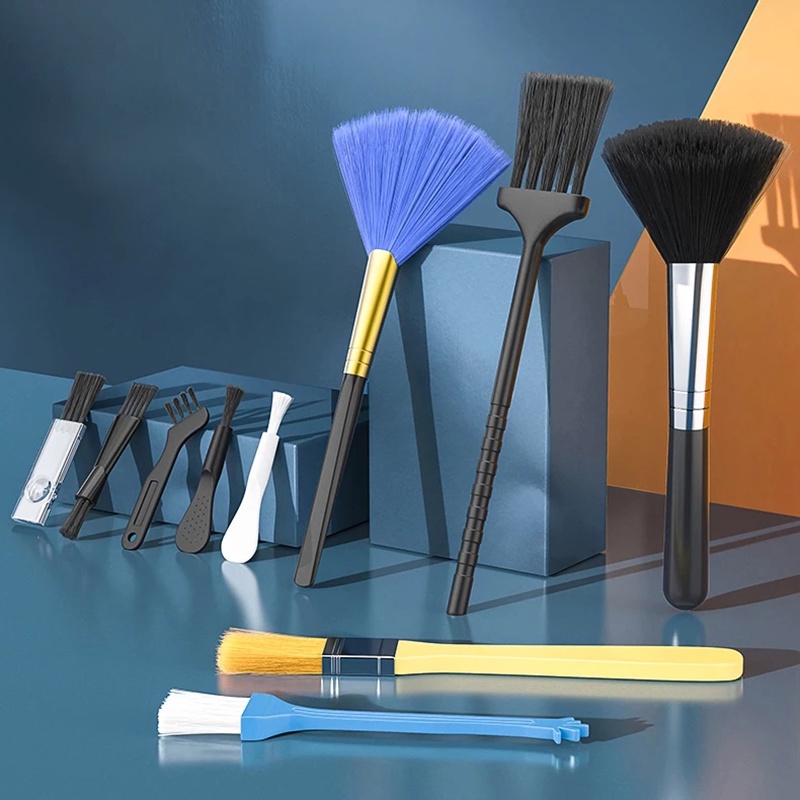 10 Pcs Kit Portable Brush / Laptop cellphone shaver Anti-static Dusting ...