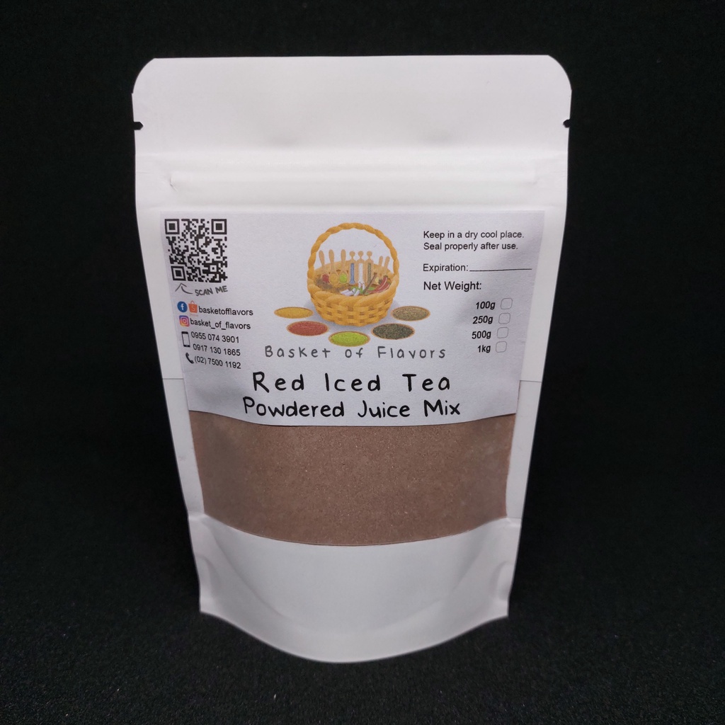 Red Iced Tea Juice Mix Powder 100g 250g 500g 1000g 1kg | Shopee Philippines