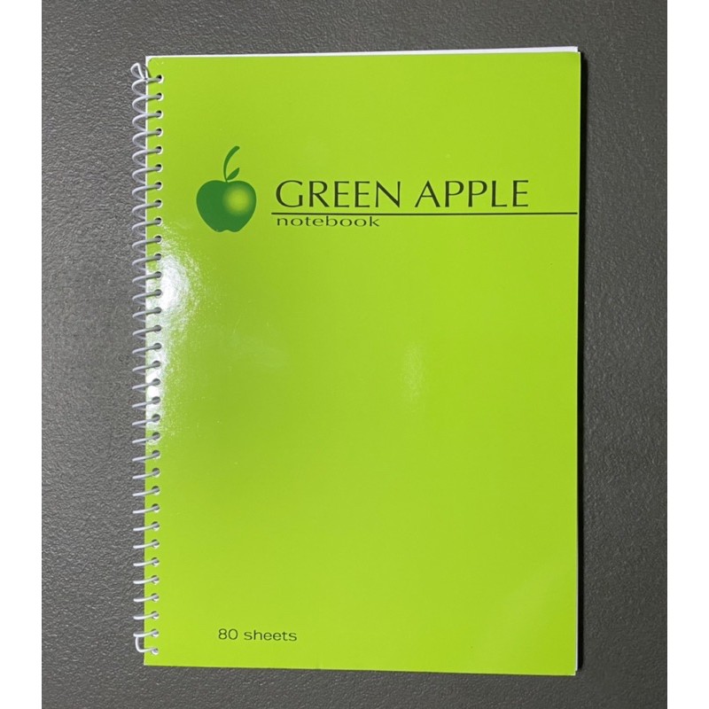 Green Apple Notebook 80 Leaves | Shopee Philippines