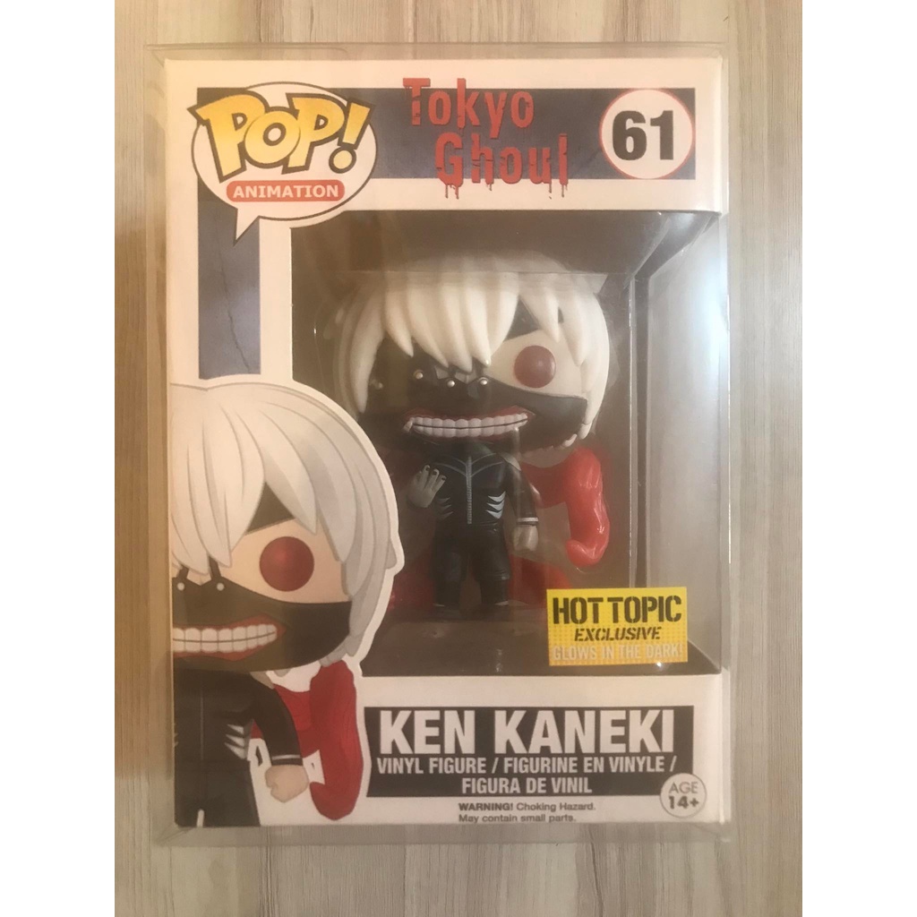 Funko Pop! Tokyo Ghoul KEN KANEKI GITD #61 Hot Topic VAULTED. | Shopee ...