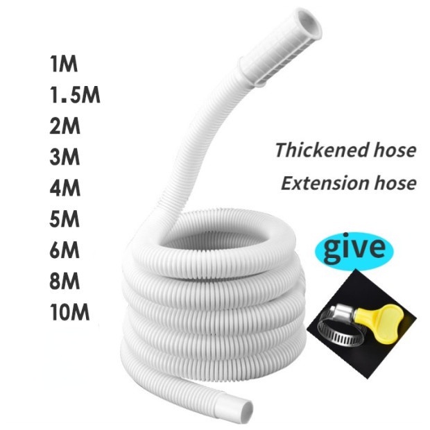 Automatic Washing Machine Hose Extension Sink Drain Pipe Drainage Hose ...