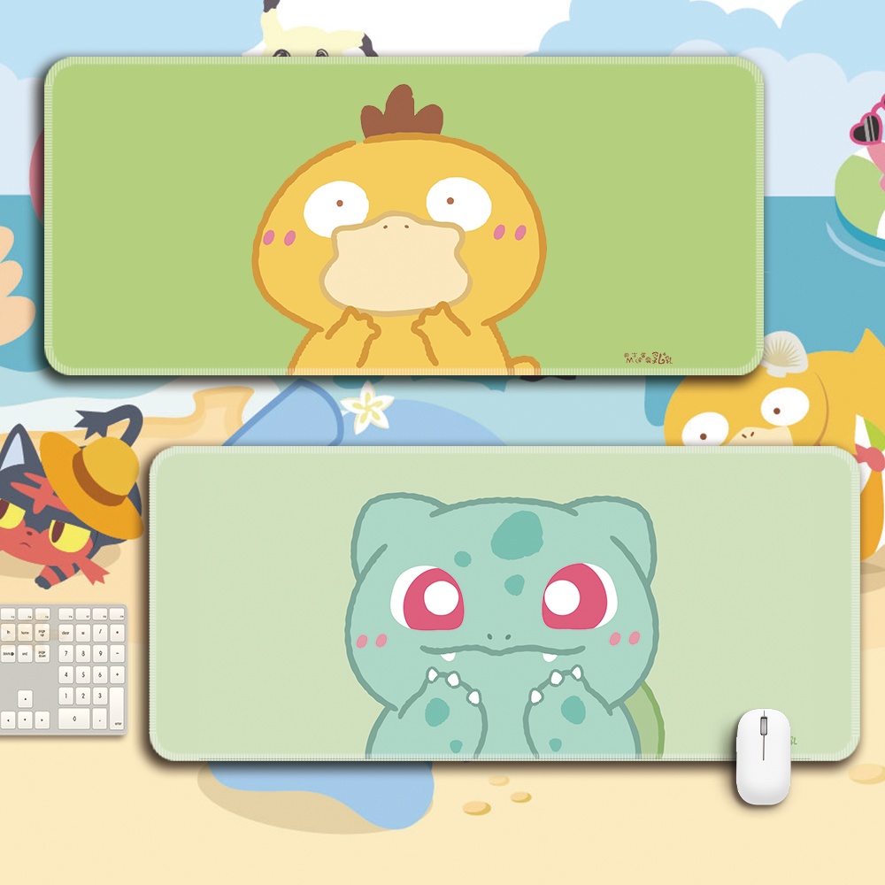 psyduck Mouse Pad Gengar Pokémon Anime New Cute Pikachu Squirtle ...