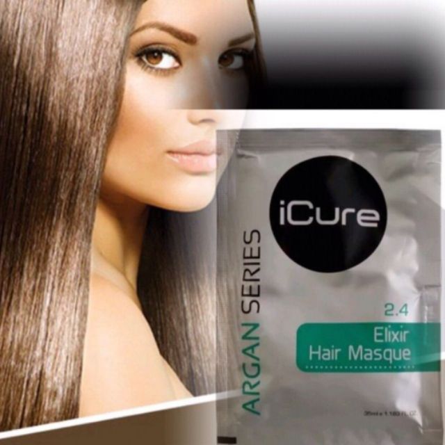 iCure Argan Series Elixir Hair Masque | Shopee Philippines