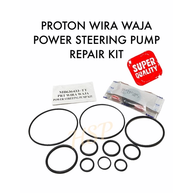 PROTON WIRA WAJA POWER STEERING PUMP REPAIR KIT | Shopee Philippines