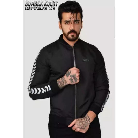 Rocky bomber Jacket Men original sensor premium Jacket Guy | Shopee ...