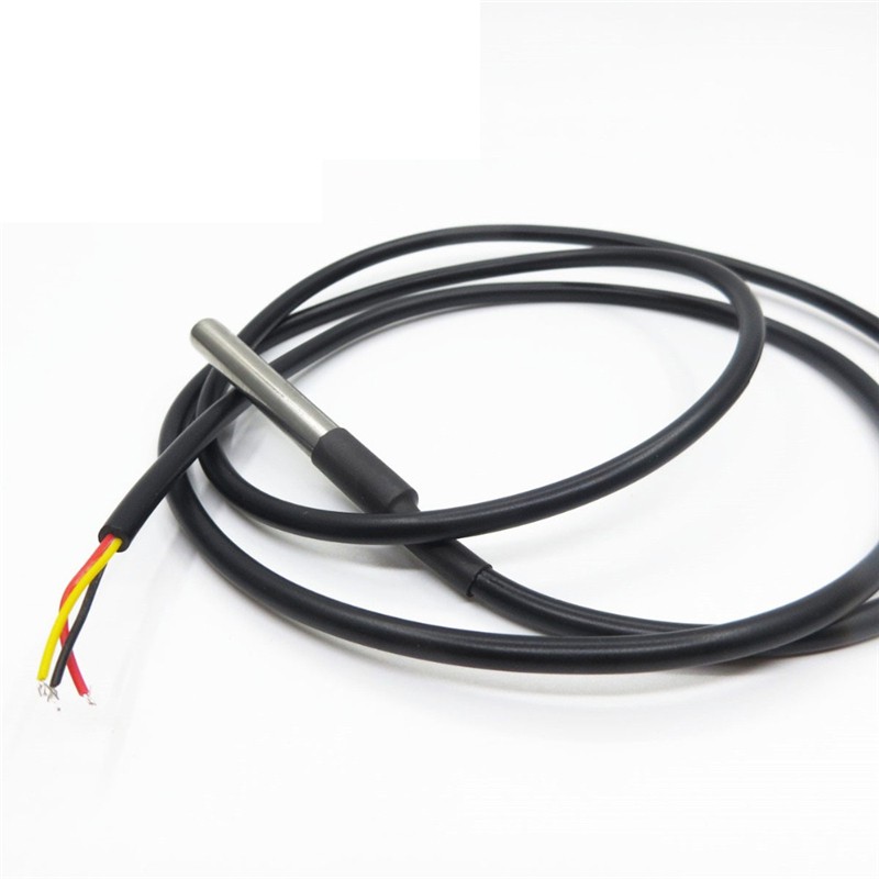 DS1820 Stainless steel package Waterproof DS18b20 temperature probe ...