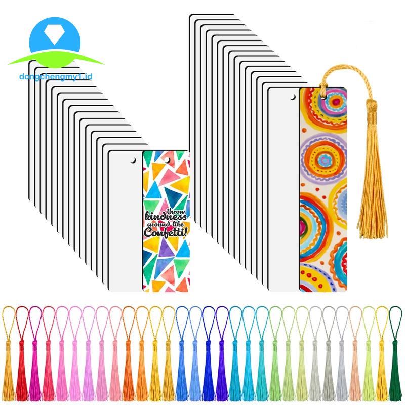 30Pcs Sublimation Blank Bookmarks, Sublimation Blank Products DIY ...