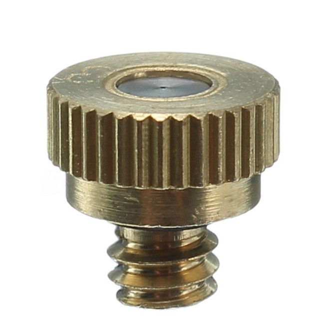 Low pressure misting cooling Brass mist nozzle 10/24'' water mist ...