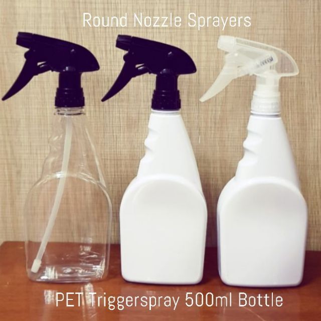 Plastic PET Trigger 500ml Triggerspray Sprayer Bottle Container Empty ...