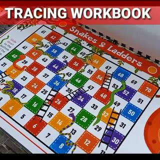 Tracing Workbook for Kids | Tracing Lines, Shapes, Letters, Nos.0-10 ...