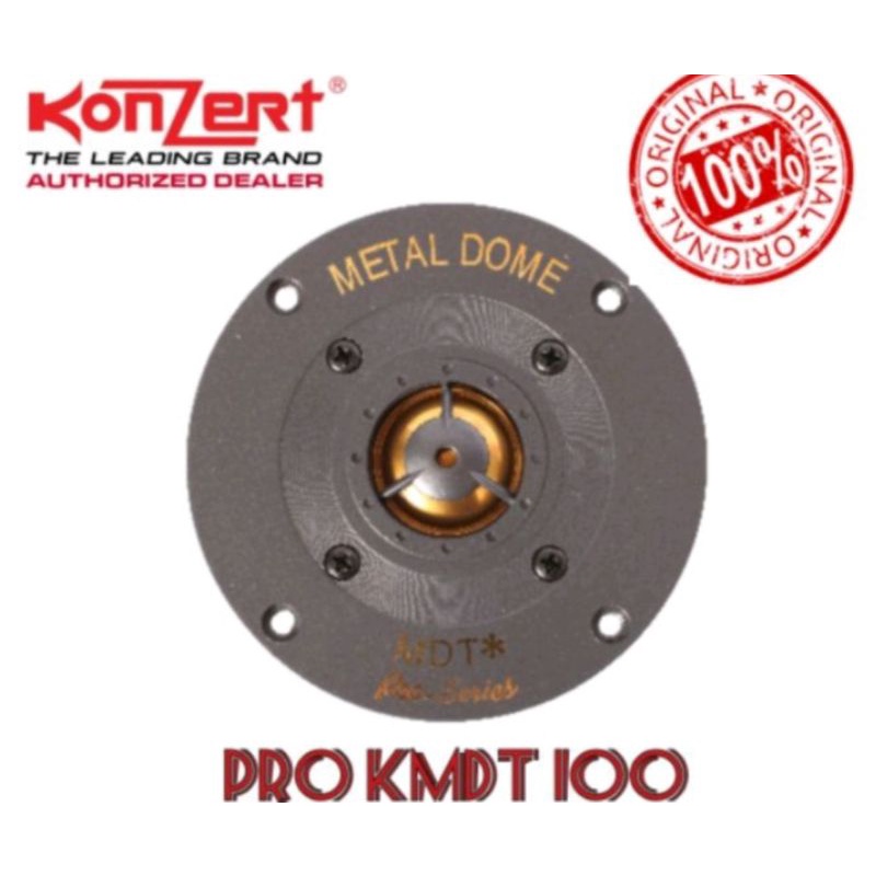KONZERT PRO-KMDT-100 METAL DOME TWEETER 100W | Shopee Philippines