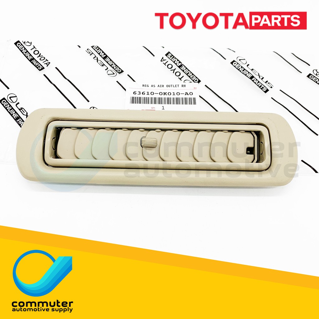 [Brown] Aircon Vent Aircon Grille Toyota Innova 2005-2015 | Shopee ...
