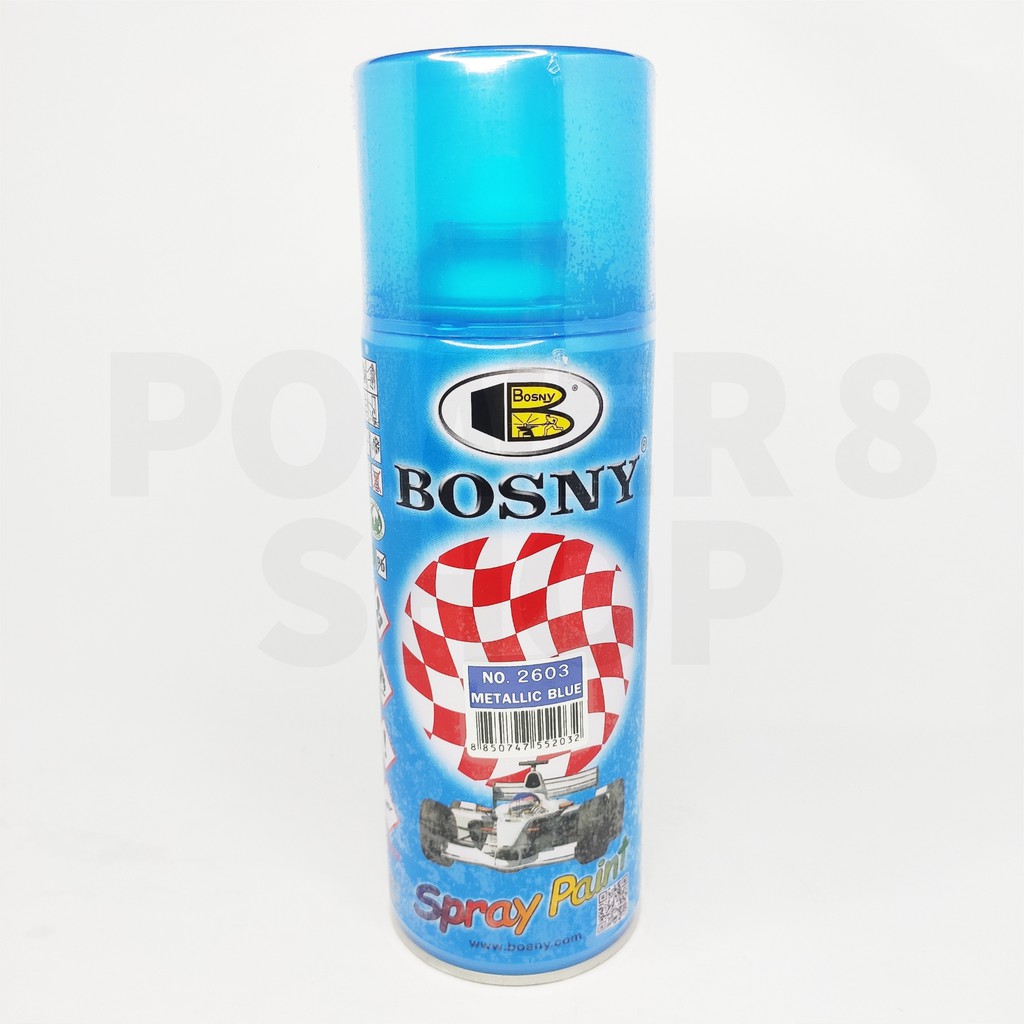 Bosny Acrylic Spray Paint No. 2603 Metallic Blue | Shopee Philippines