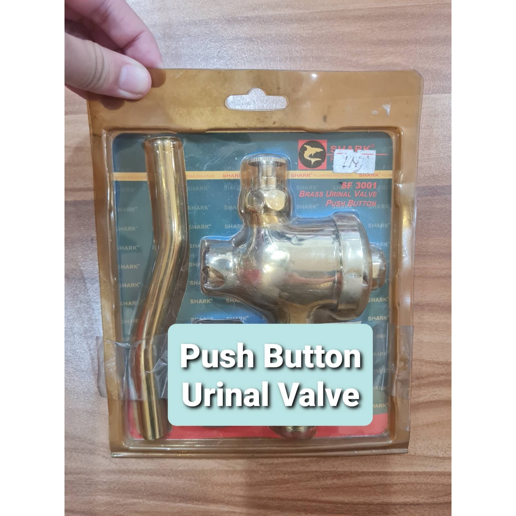 Brass Urinal Valve for Push Button Urinal Fittings Shark Authentic (per ...