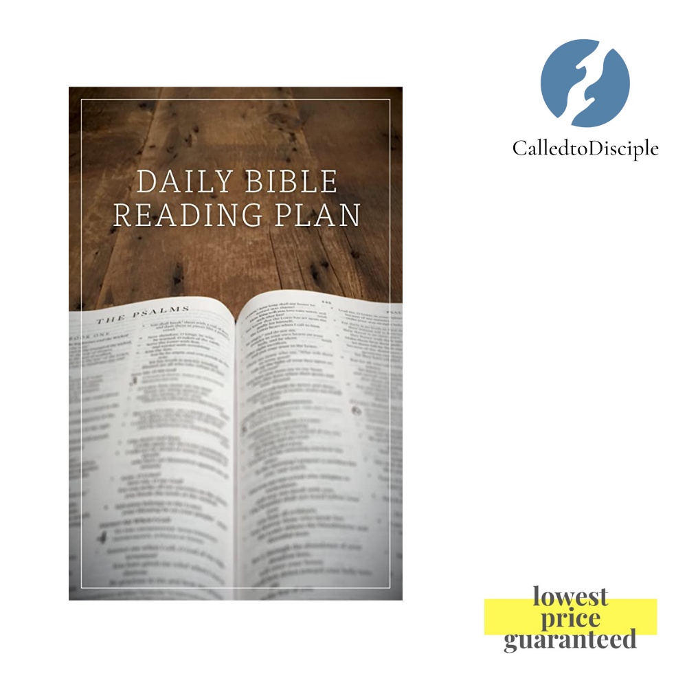 Daily Bible Reading Plan ESV booklet, (Christianbook) - Crossway ...