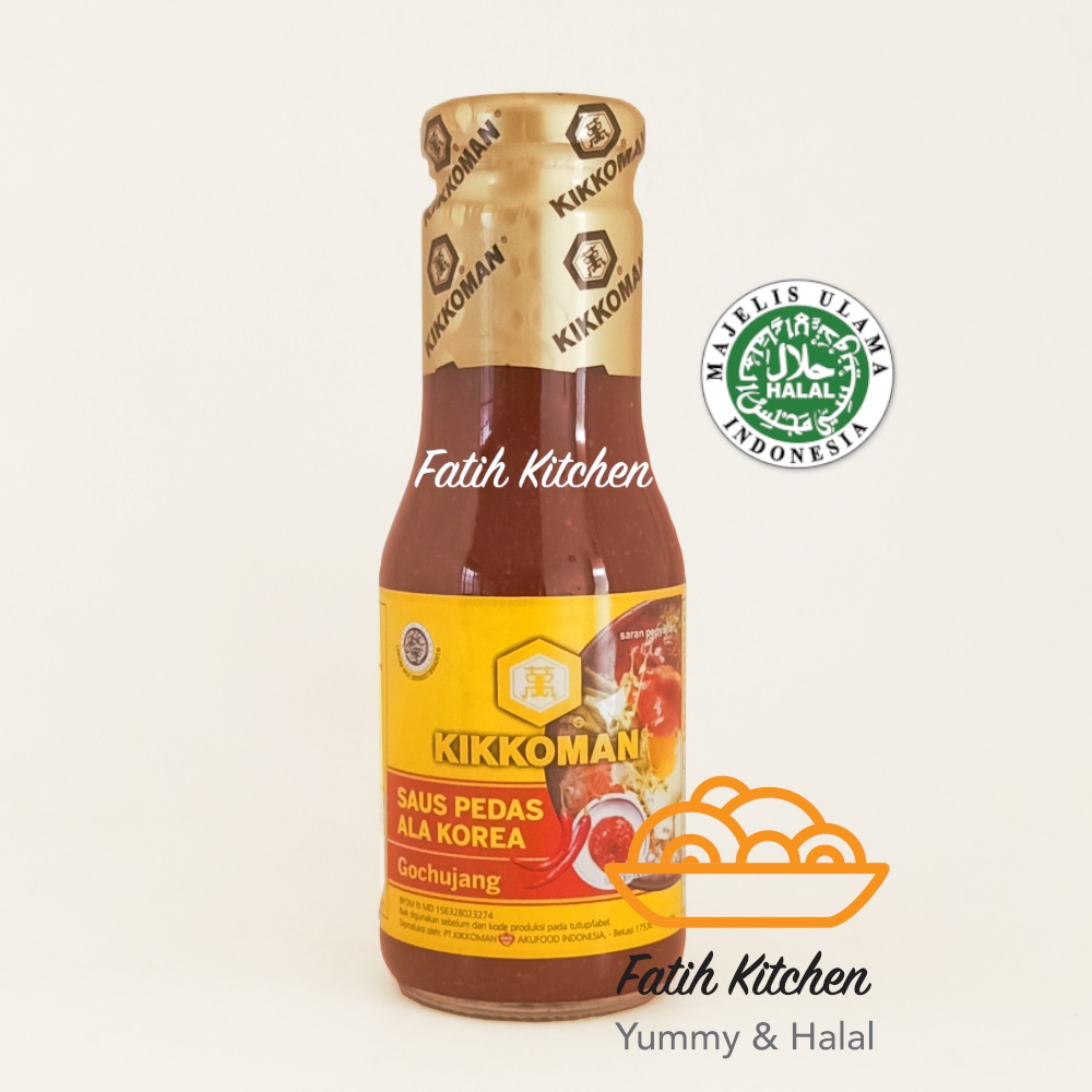Kikkoman Gochujang Sauce Halal 300gr - Korean Spicy Sauce | Shopee ...
