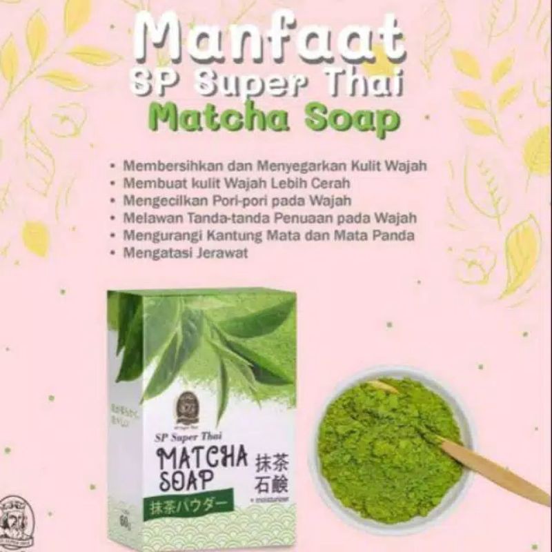 Sp Super Thai Matcha Soap Original / Soap Sp Super Thailand Green ...