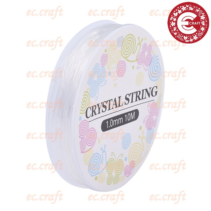 1 ROLL OF CRYSTAL TEC RUBBER STRINGS KOREAN CRYSTAL STRING 0.5/0.6/0.7 ...