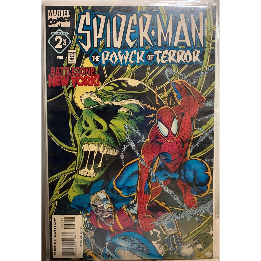 Marvel Comics: Spider-Man: The Power of Terror #1 2 3 - Deathlok ...
