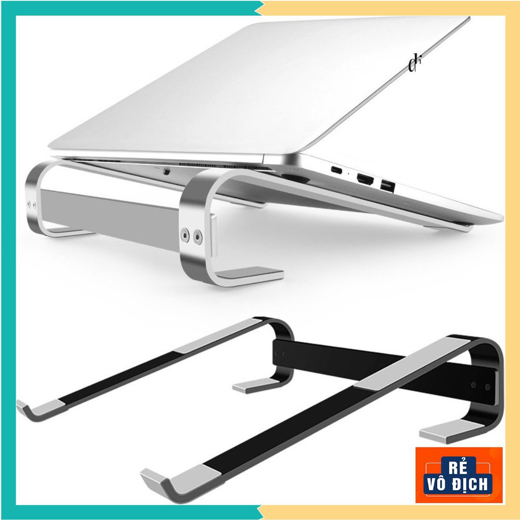 Laptop shelf, macbook cooling shelf made of sturdy, luxurious aluminum ...