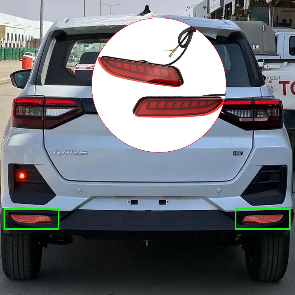 LED Rear Bumper Light for Toyota Corolla Cross 2020-2022 Rear Running ...