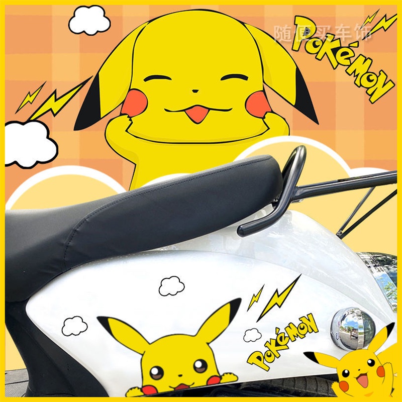 Pokemon stickers stickers electric locomotives Pocket Elf Pikachu ...