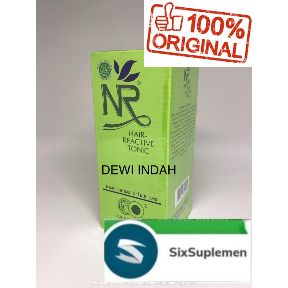Nr Hair Tonic REACTIVE 200ml Hair Loss Treatment (Short Bottle ...