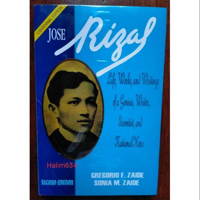 JOSE RIZAL 2nd ED. BY. GREGORIO F ZAIDE | Shopee Philippines