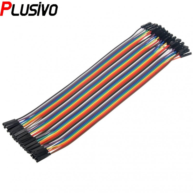 10 cm 40p Dupont Wire 40pcs Wire Jumper Wire Cables Male-Male Male ...