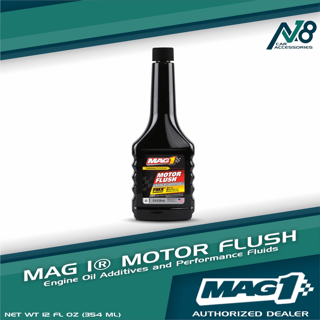 MAG 1 Premium Car Engine / Motor Flush Cleaner, 12oz (354ml) MAG1 PN ...