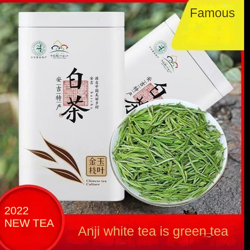 Chinese Famous Tea Anji White Tea, 2024 New Tea, Zhejiang Green Tea ...