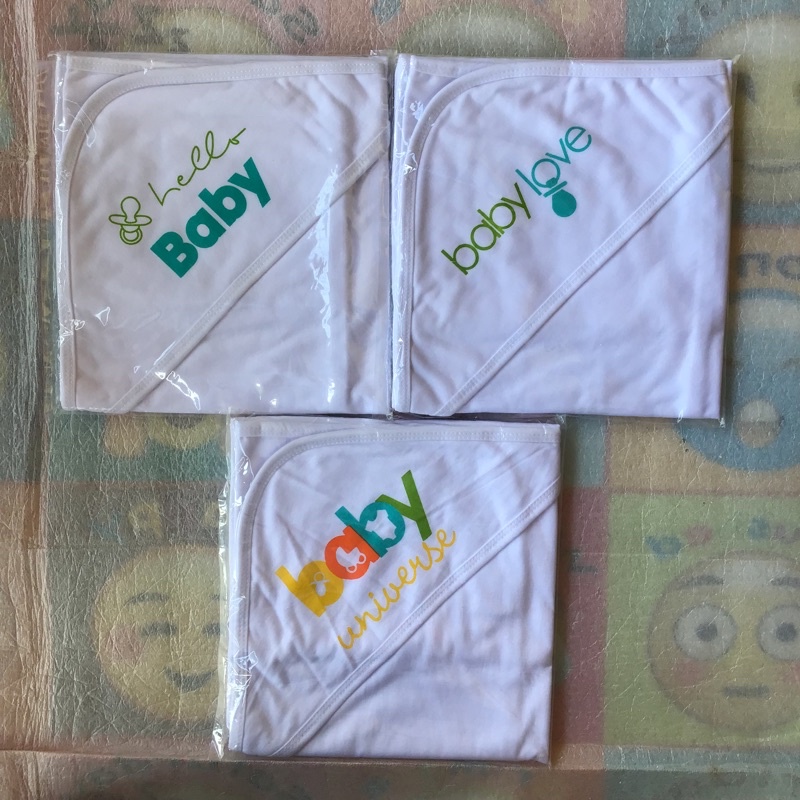 Pranela Hooded Towel Blanket – White Cotton Baby Wrap | Unisex Bath ...