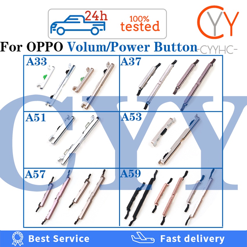 High Quality For OPPO A33 A37 A51 A53 A57 A59 Power and Side Button ...