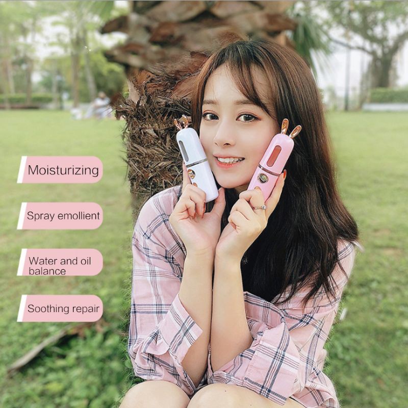 Portable Nano Water Spray Facial Steamer | Shopee Philippines