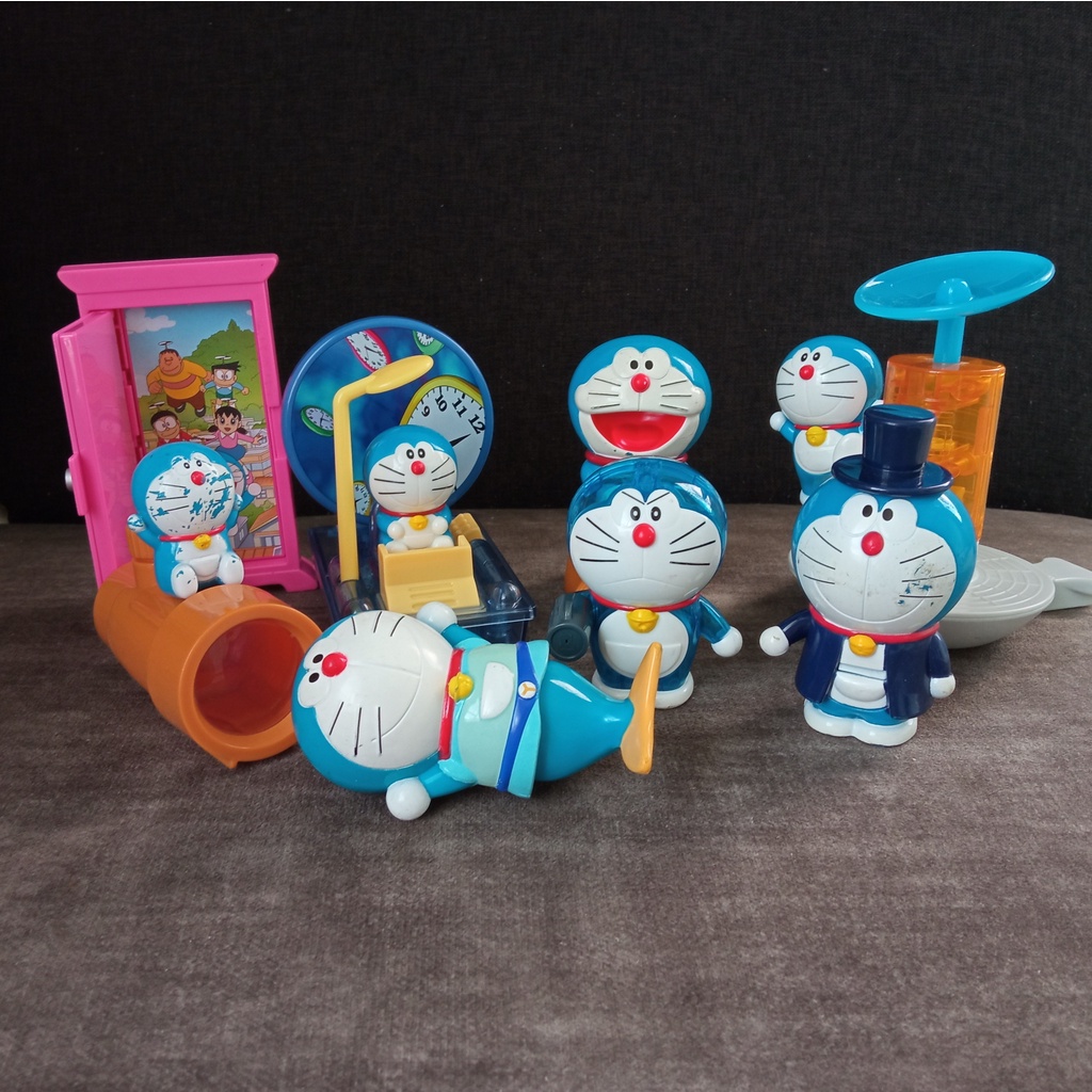 Preloved McDonald's Doraemon Year 2007-2020 Happy Meal Toys collectible ...
