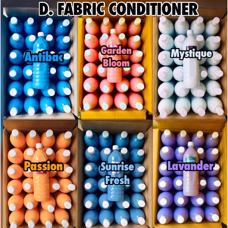 Legit Market Return D. Fabcon & J. Dishwashing (30 bottles per box ...