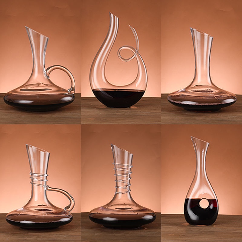 Crystal Glass Wine Decanter European Red Wine Wine Flask Cocktail ...