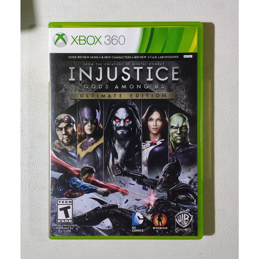 Injustice Gods Among Us Ultimate Edition - [XBOX 360 Game] [NTSC ...