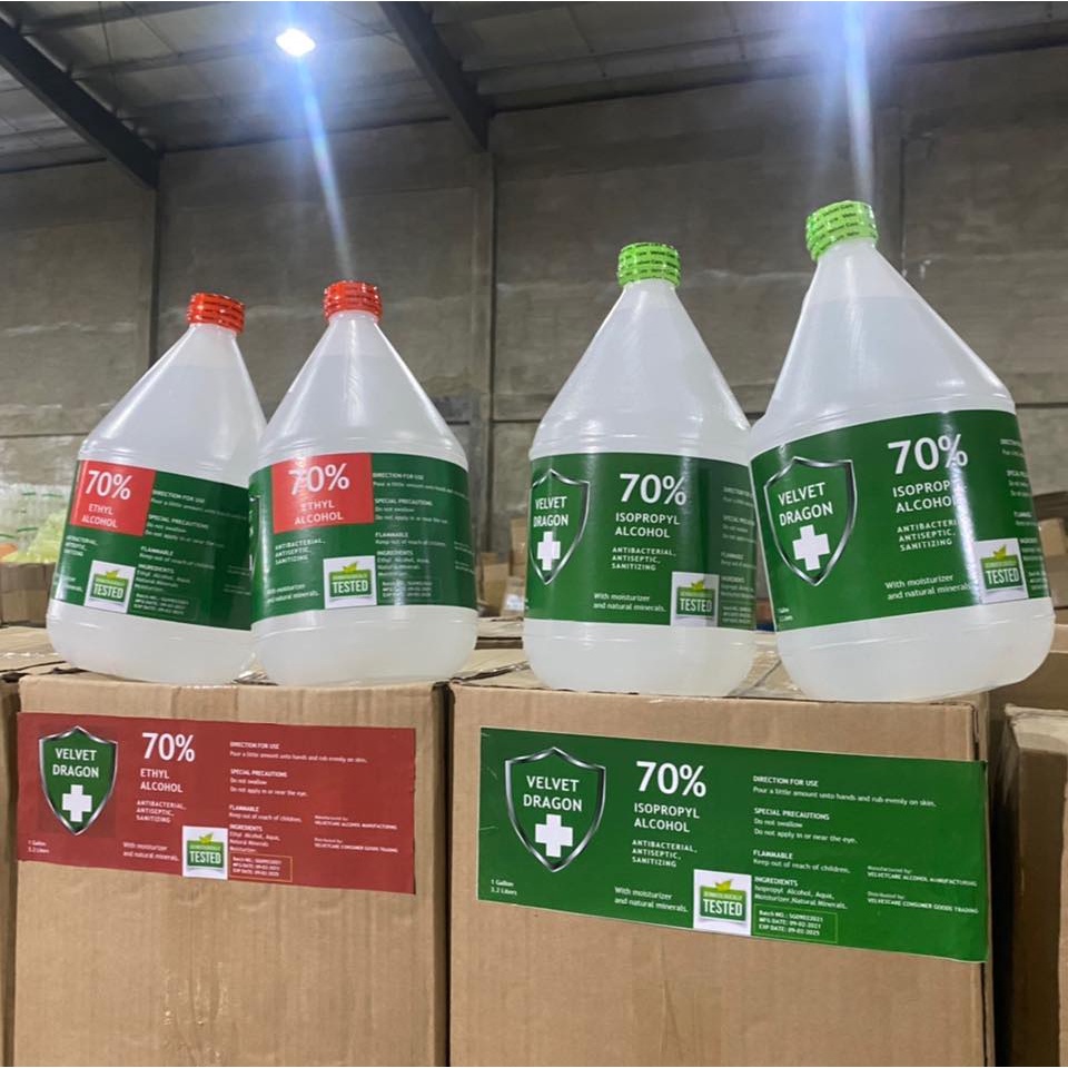 ALCOGENCE / EMAX / SUPREME 70% Ethyl Isopropyl Alcohol 1 Gallon ...